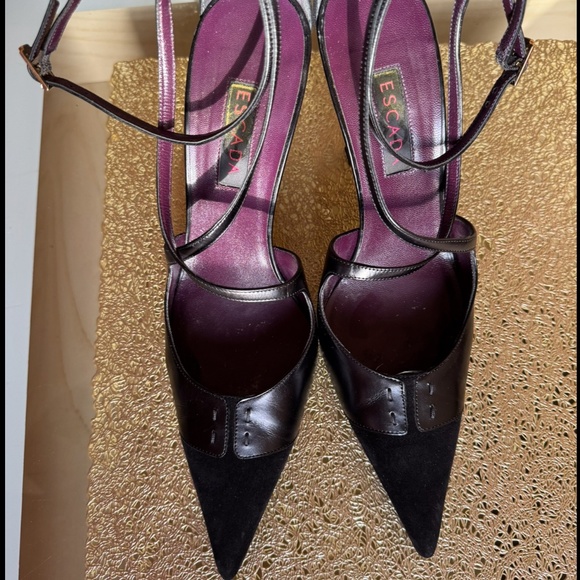 Escada | Shoes | Escada Suede Pumps Size 75 | Poshmark